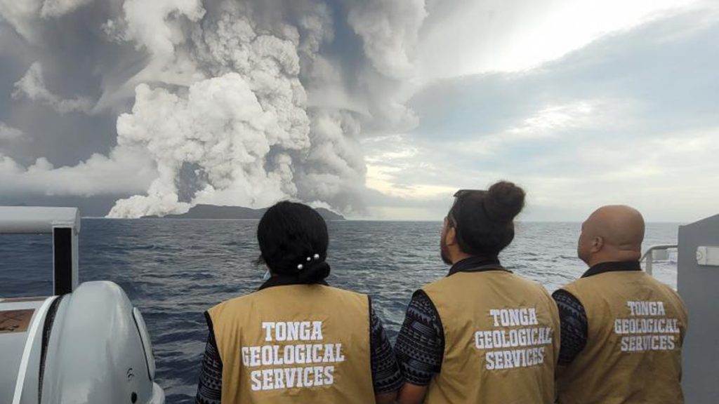 Concerns mounting over tsunami-hit Tonga as countries pledge aid