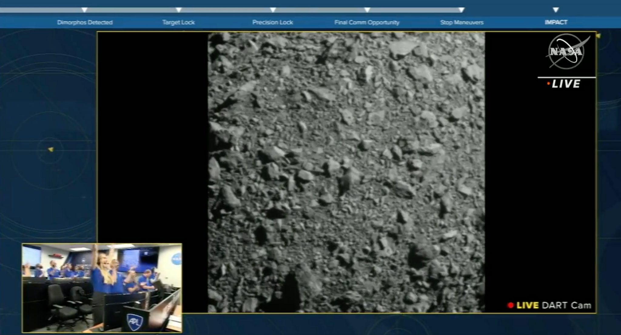 Kapal angkasa NASA rempuh asteroid