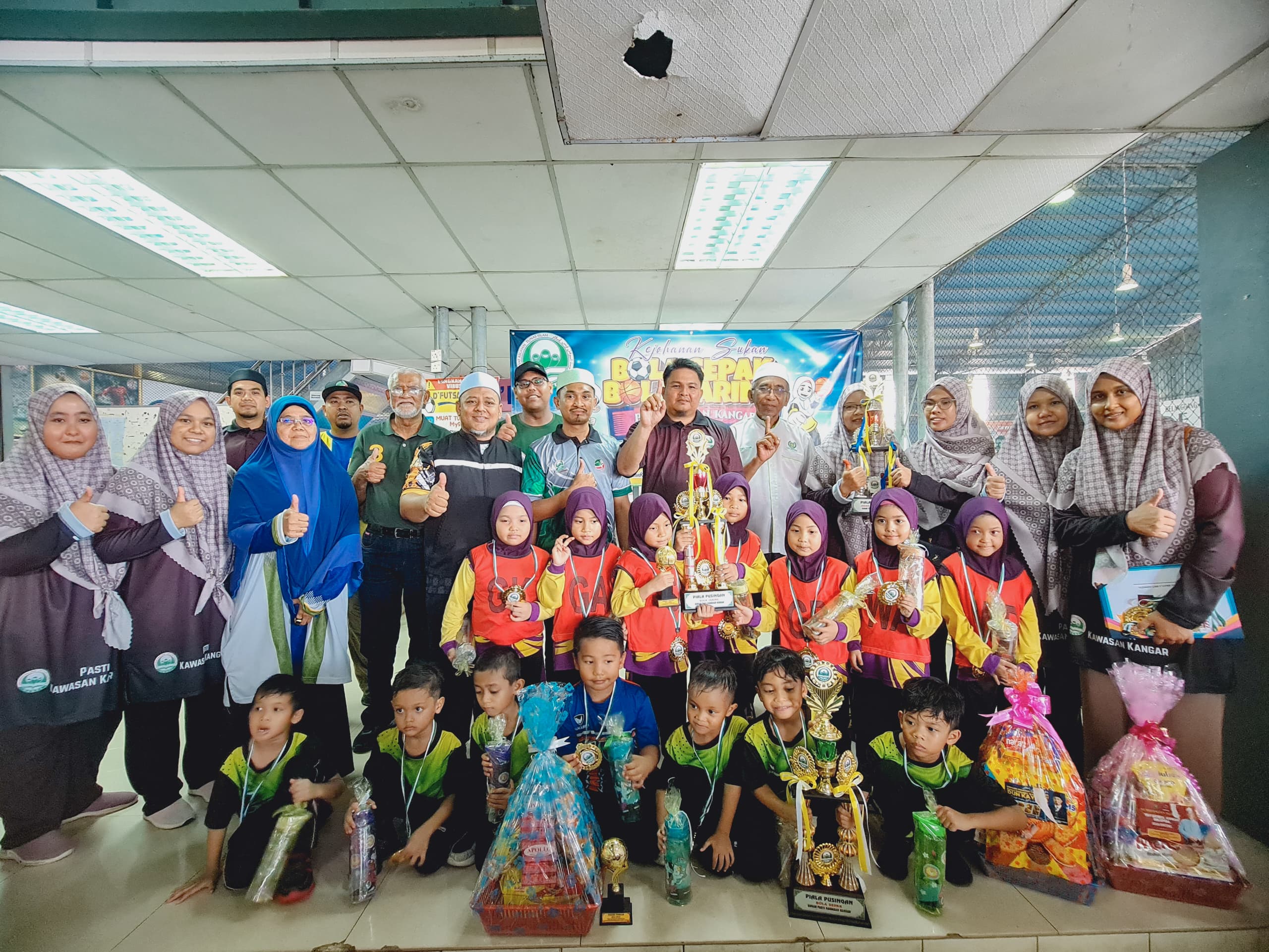 PSA Pra tahfiz juara Sukan PASTI Kangar 2024