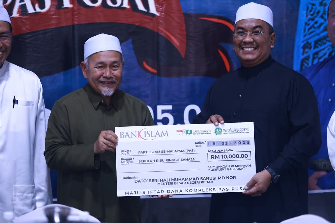 Kompleks PAS Pusat: PAS Kedah sumbang RM160,000